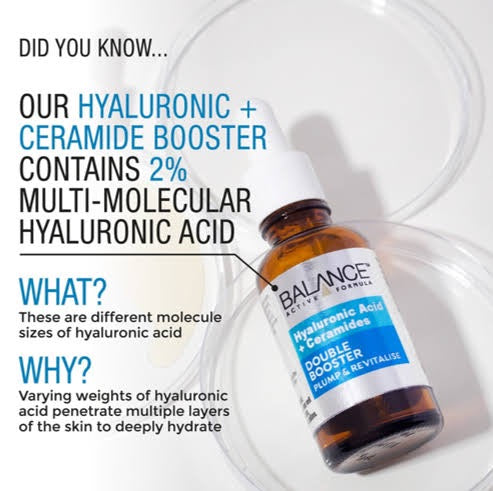 Balance Hyaluronic+Ceramides Double Booster – Gharbethay