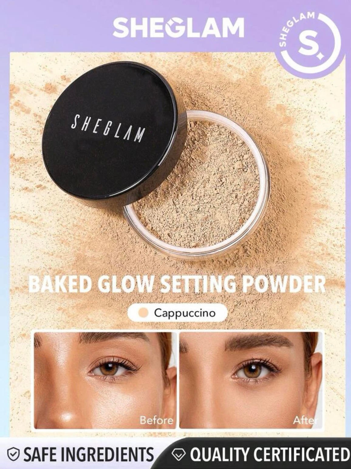 SHEGLAM Baked Glow Setting Powder – Gharbethay